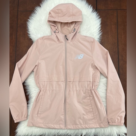 New Balance | Jackets & Coats | New Balance Pink Hooded Utility Jacket ...